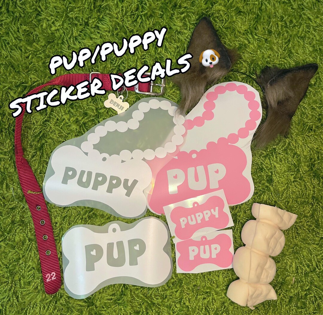 Kemonomimi Puppy Pup Decal Sticker Vinyl Laptop Water Bottle Car ...