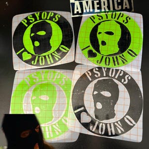 DINNER IN AMERICA Psyops Movie Band John Q and Jane Q Vinyl Cricut ...