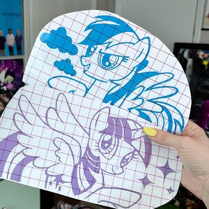 MLP Rainbow Dash My Little Pony Decal Peeker Vinyl Permanent Car Laptop ...