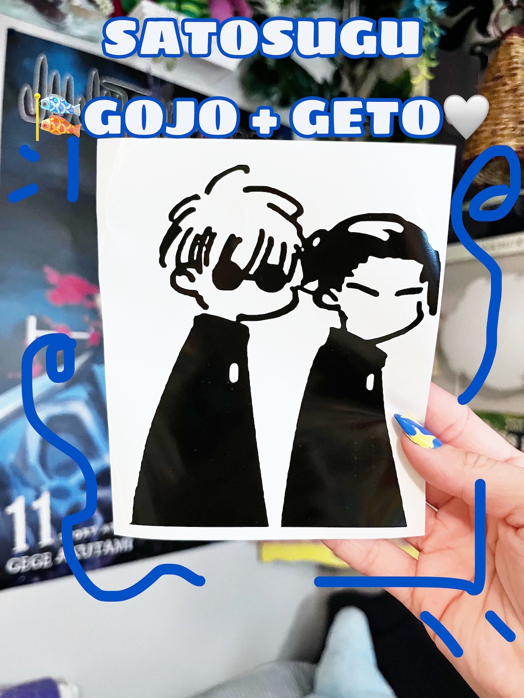 JJK Gojo Satoru X Geto Suguru Satosugu STSG Jujutsu Kaisen Ship Anime ...