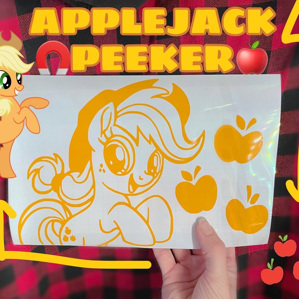 My Little Pony Applejack Sticker - Etsy