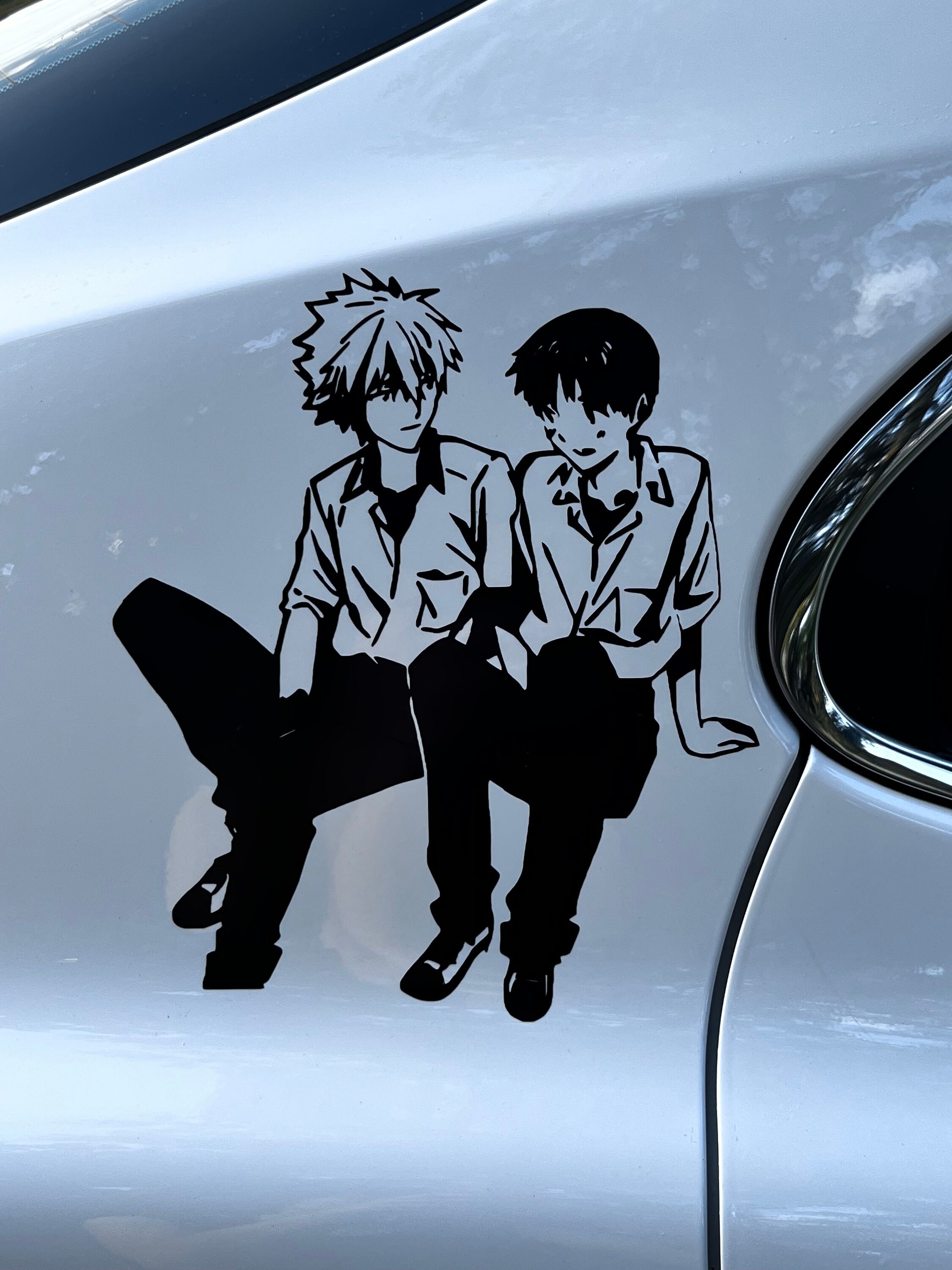 NGE Neon Genesis Evangelion Kawoshin Car Sticker Adhesive Cricut Vinyl ...