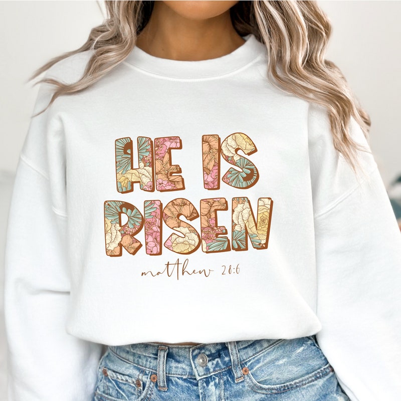 He is Risen - Etsy