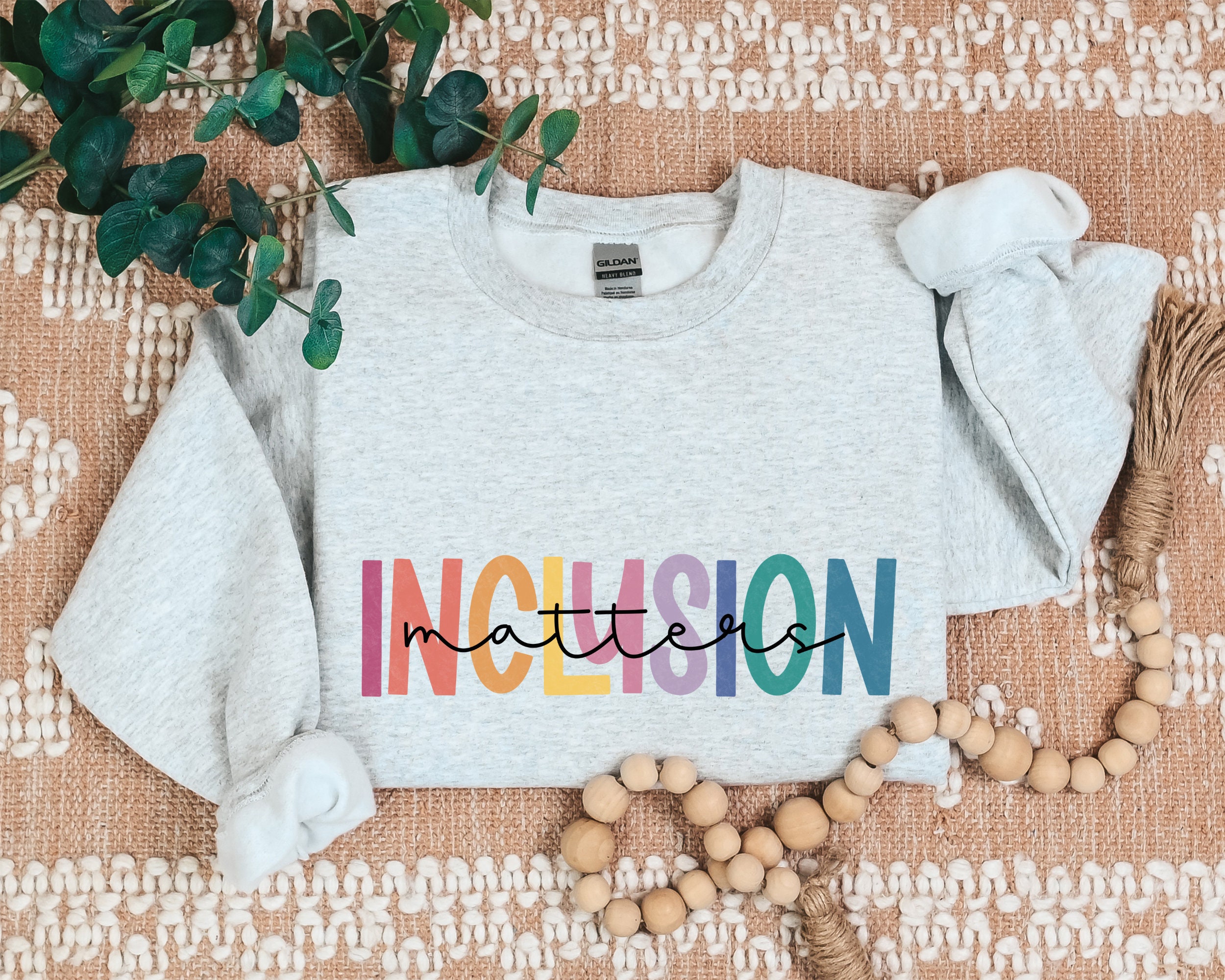 Inclusion Matters Sweatshirt, Special Education Sweater, Mindfulness ...