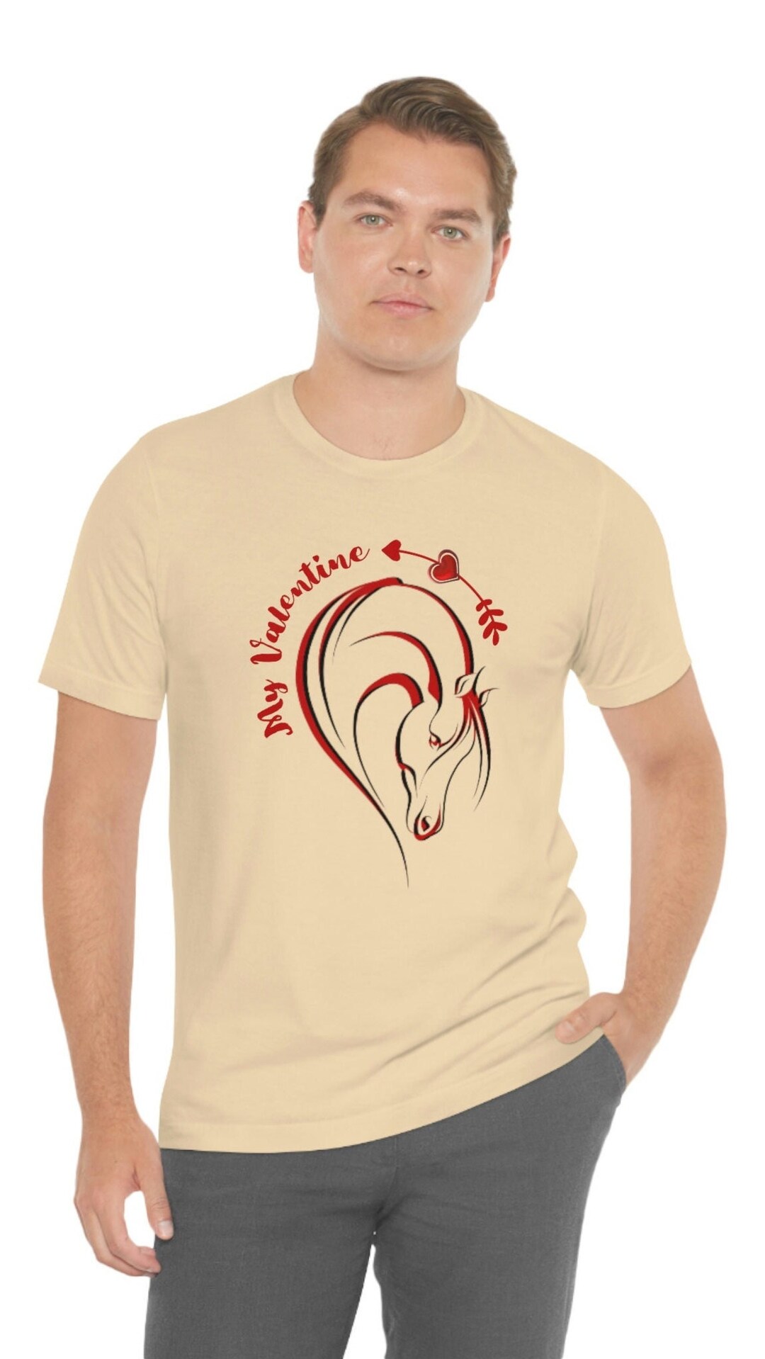 Horse Valentine Shirt, Horse Owner Gift, Equestrian Tee, Horse Lover ...