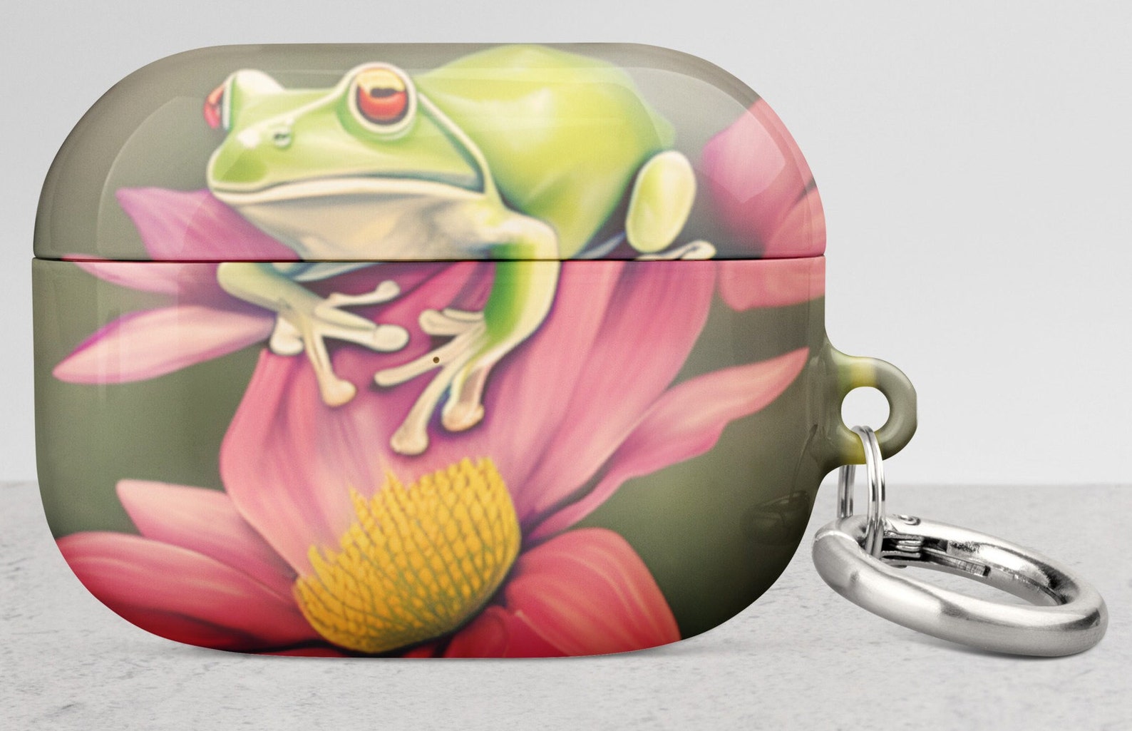 Floral Cottagecore AirPod Case AirPod Case Keychain AirPod - Etsy