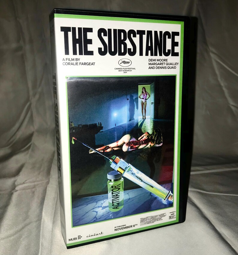 The Substance (2024) Special Green VHS Tape - Etsy