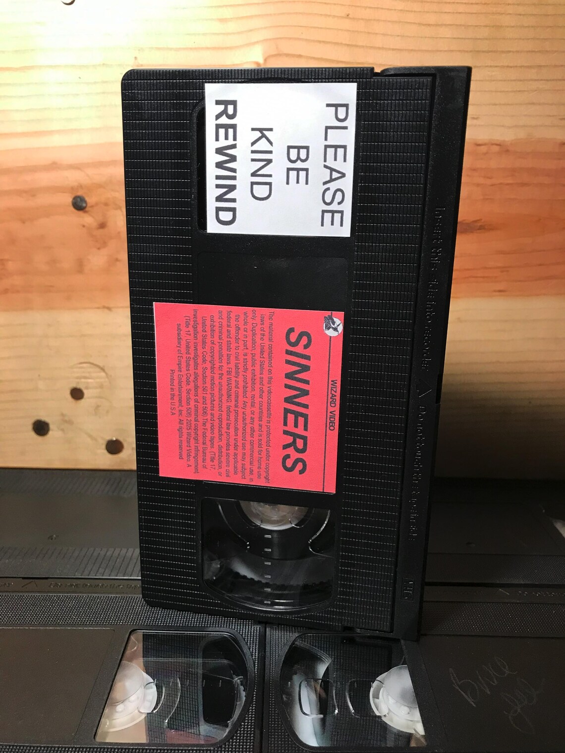 SINNERS (2025) Custom VHS - Etsy