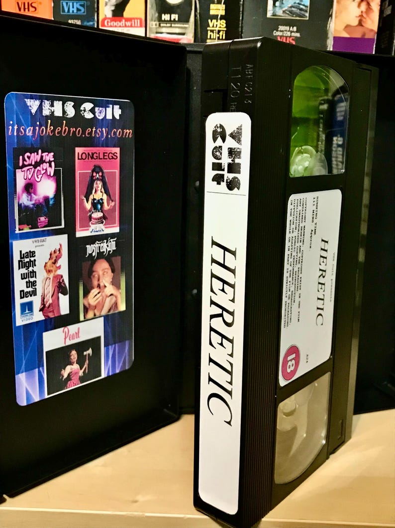 Heretic (2024) Custom VHS - Etsy