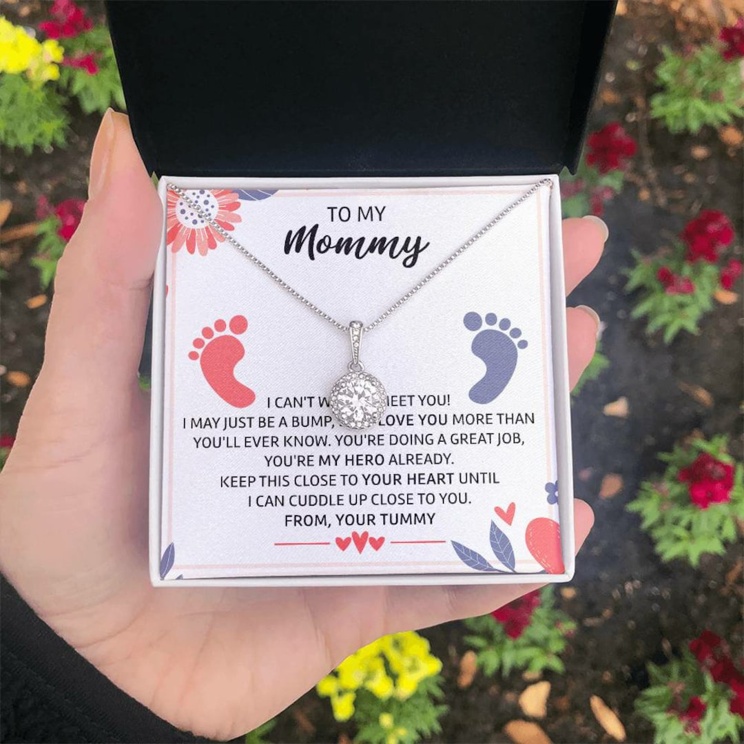First Time Mom Gift, New Mom Gift Jewelry, Gift for New Mom Necklace ...