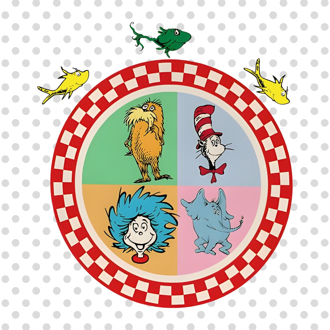 Book Characters Png, the Cat in the Hat Png, Retro Checkered Png, the ...