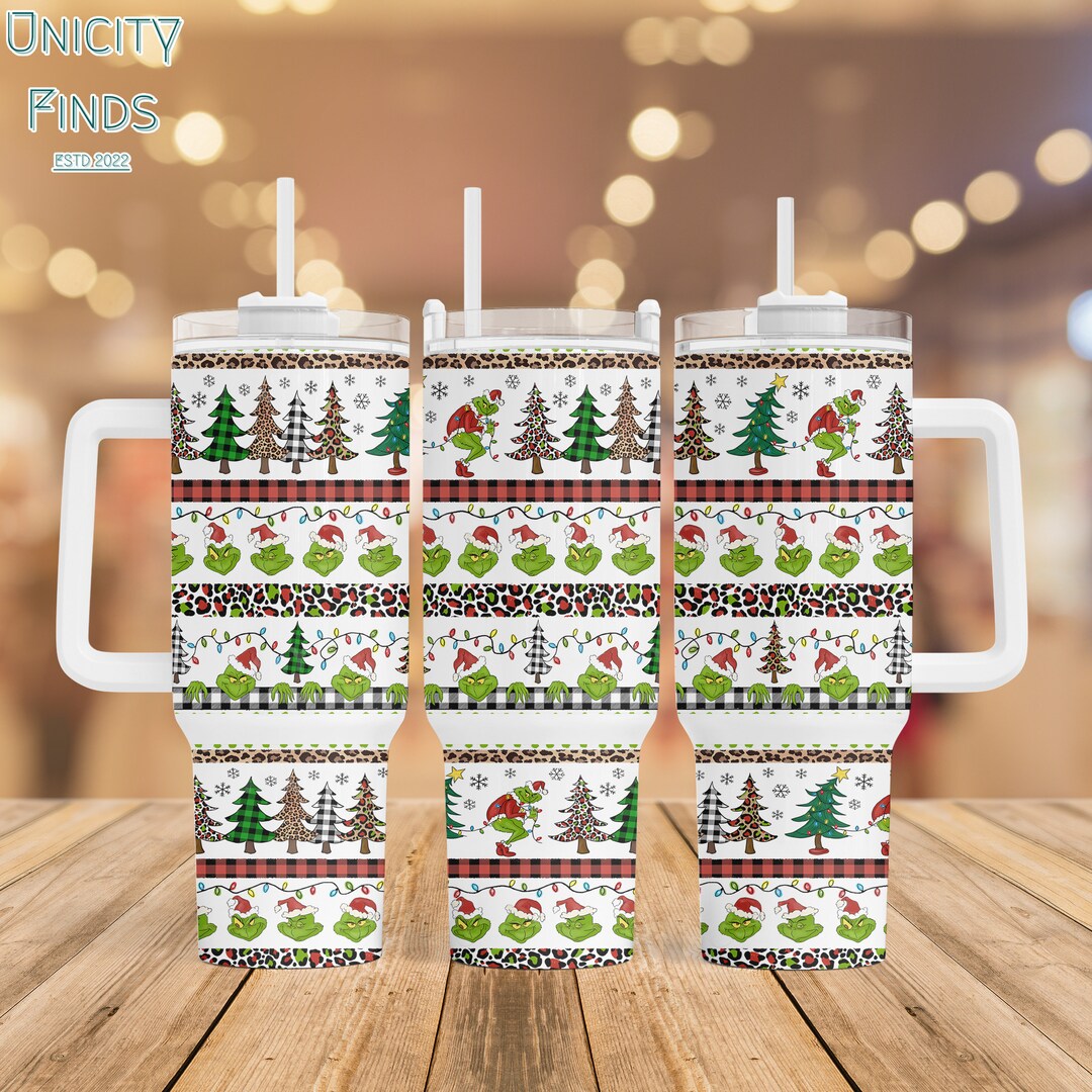 Christmas Tumbler 40oz Png, Cartoon Christmas Tumbler Wrap , Christmas ...