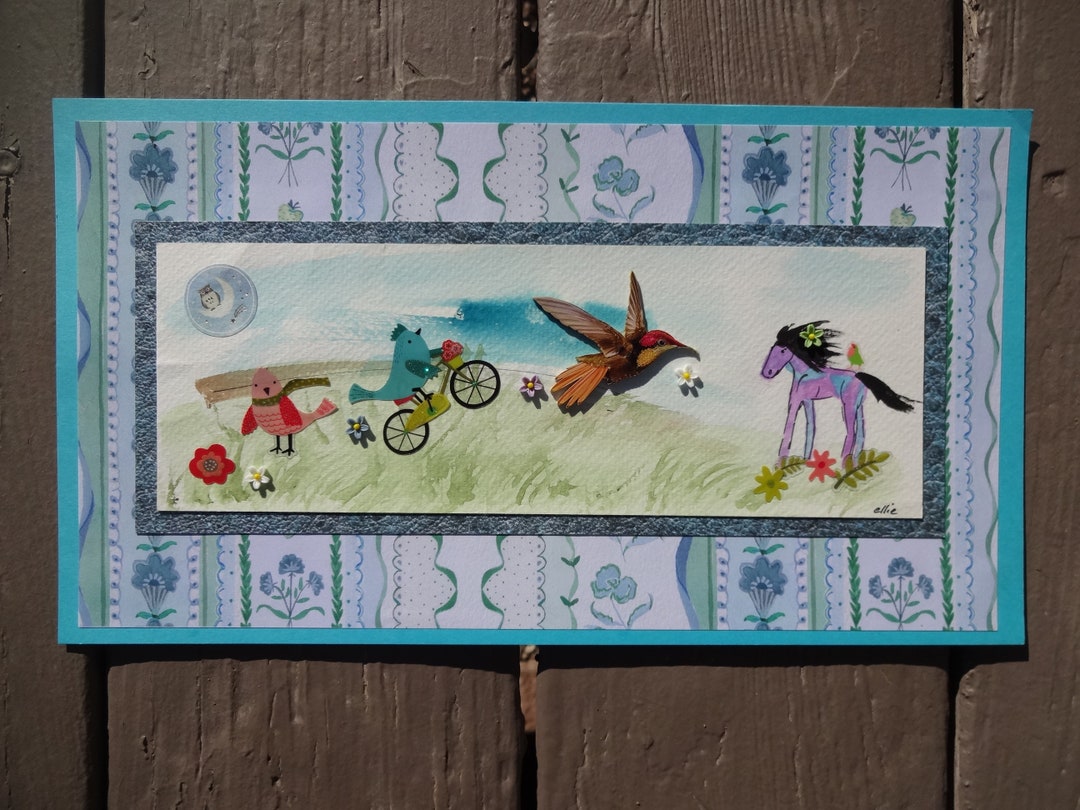 A Train of Cheer. Tiny Horse Meets a Bird Parade in This Delightful ...
