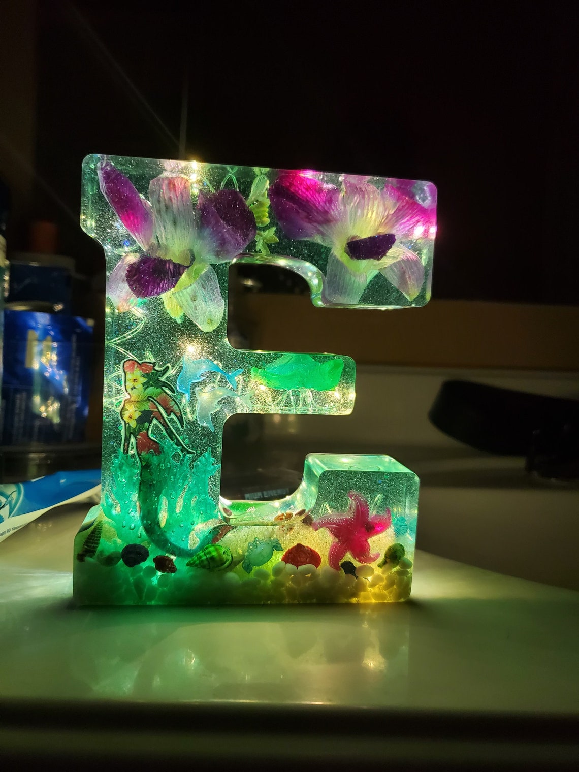 Large Resin Letters 6 Height - Etsy