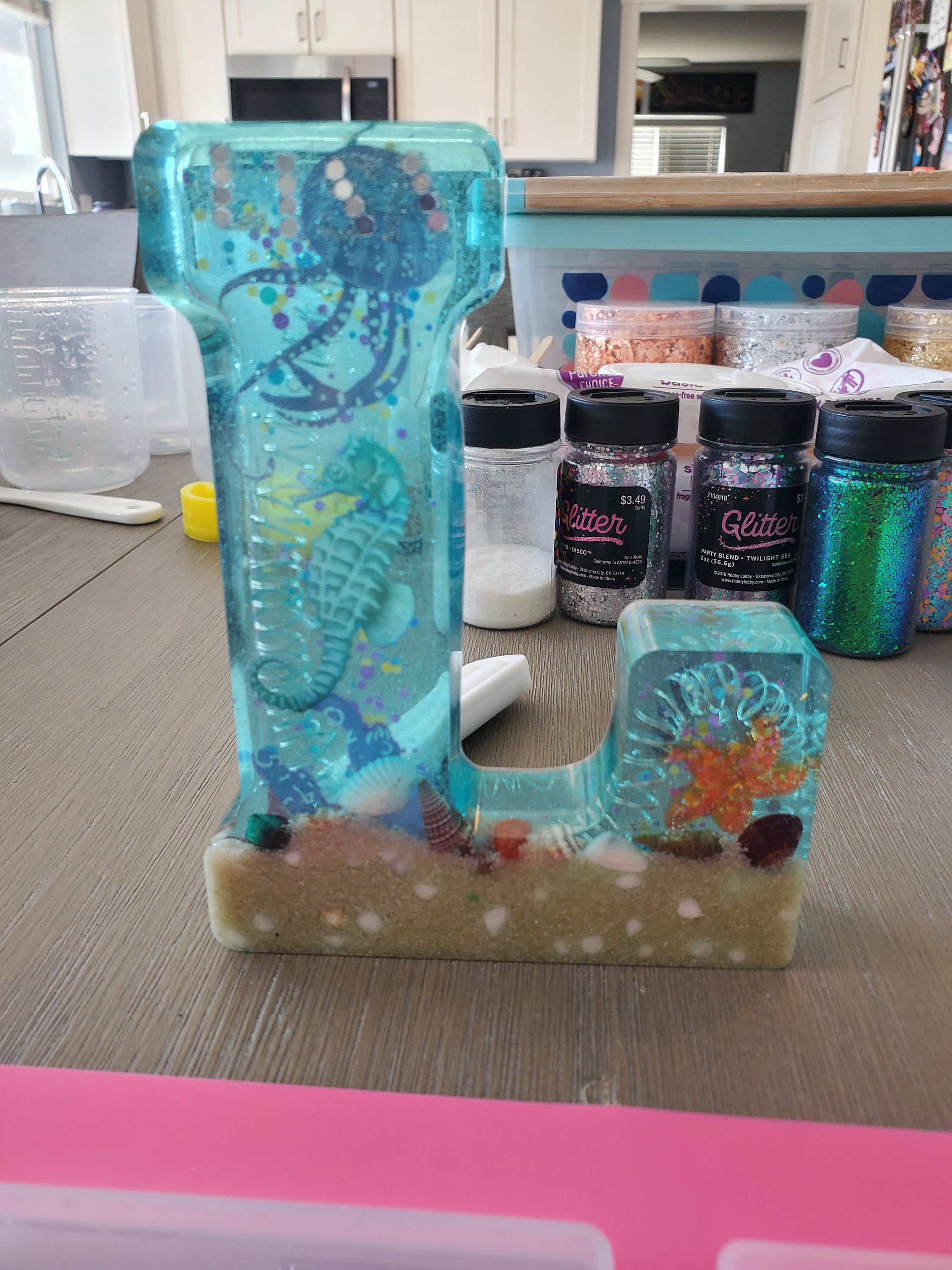 Large Resin Letters 6 Height - Etsy