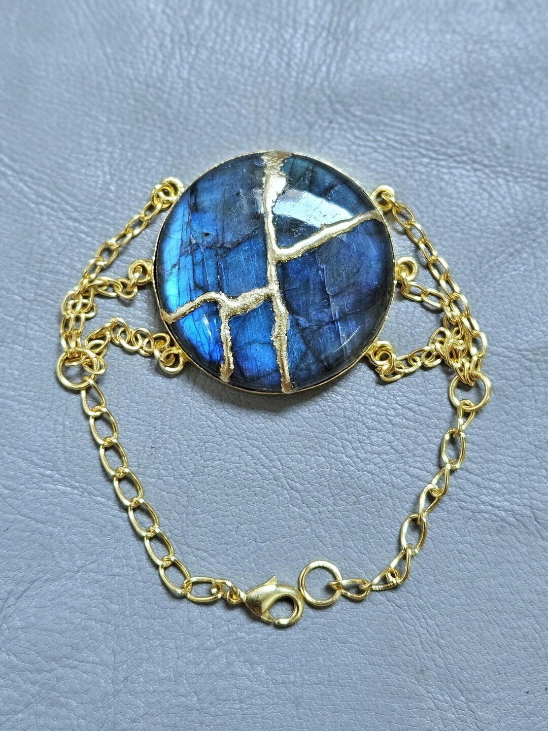 GOLD BRACELET KINTSUGI Jewelry Japanese Art Handmade Bracelet Jewelry ...