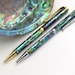 New Zealand Abalone Seashells Pen, 18k Gold Plated Oceanic Origin ...