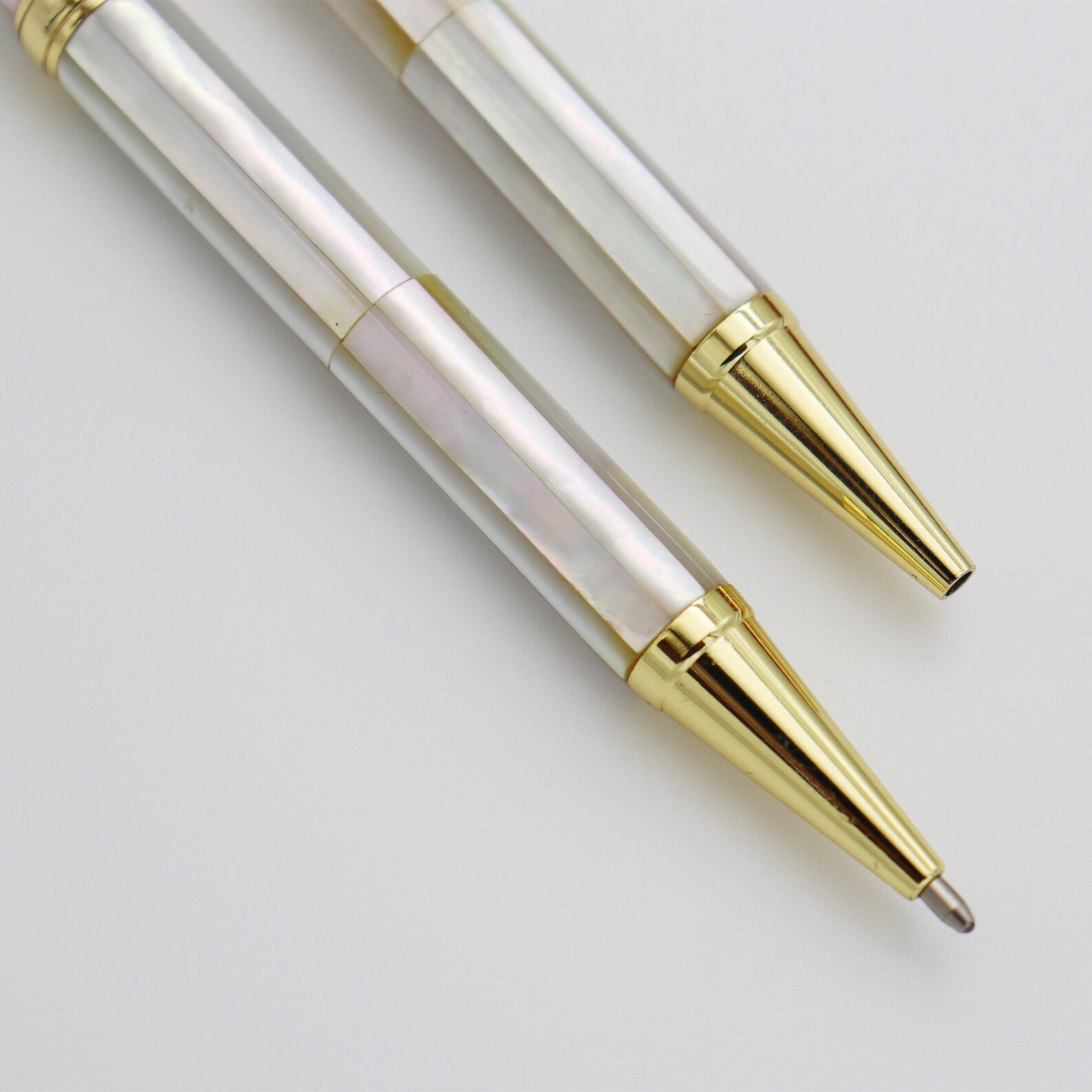 Natural Handmade White Sea Shell Rollerball Pen, Mother of Pearl ...