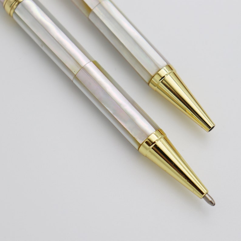 Natural Handmade White Sea Shell Rollerball Pen, Mother of Pearl ...