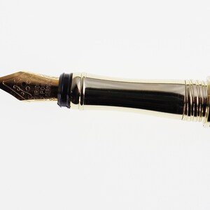 Natural New Zealand Abalone Shell Peacock Green Fountain Pen Handmade ...
