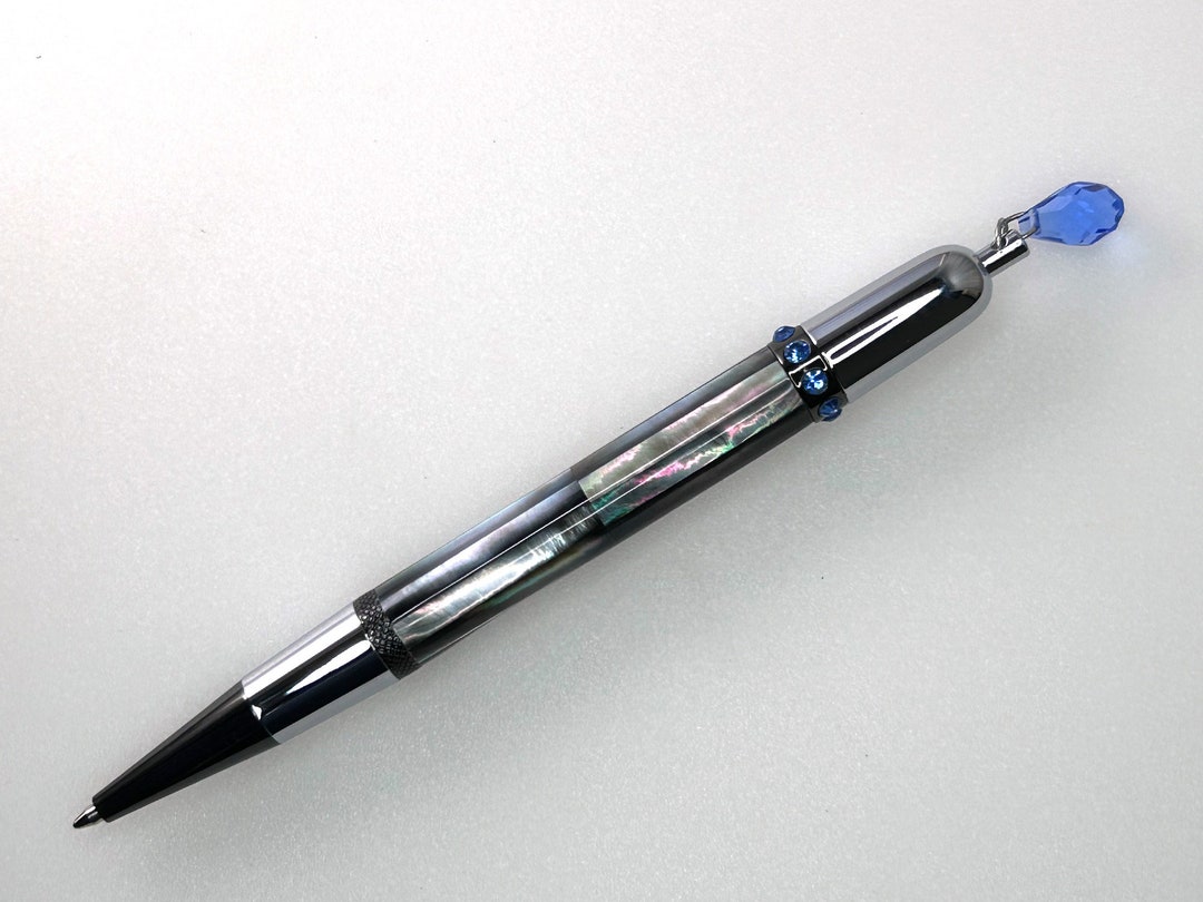 MOP Black Tahiti Sea Shell Pen, Oceanic Origin Mother of Pearl ...