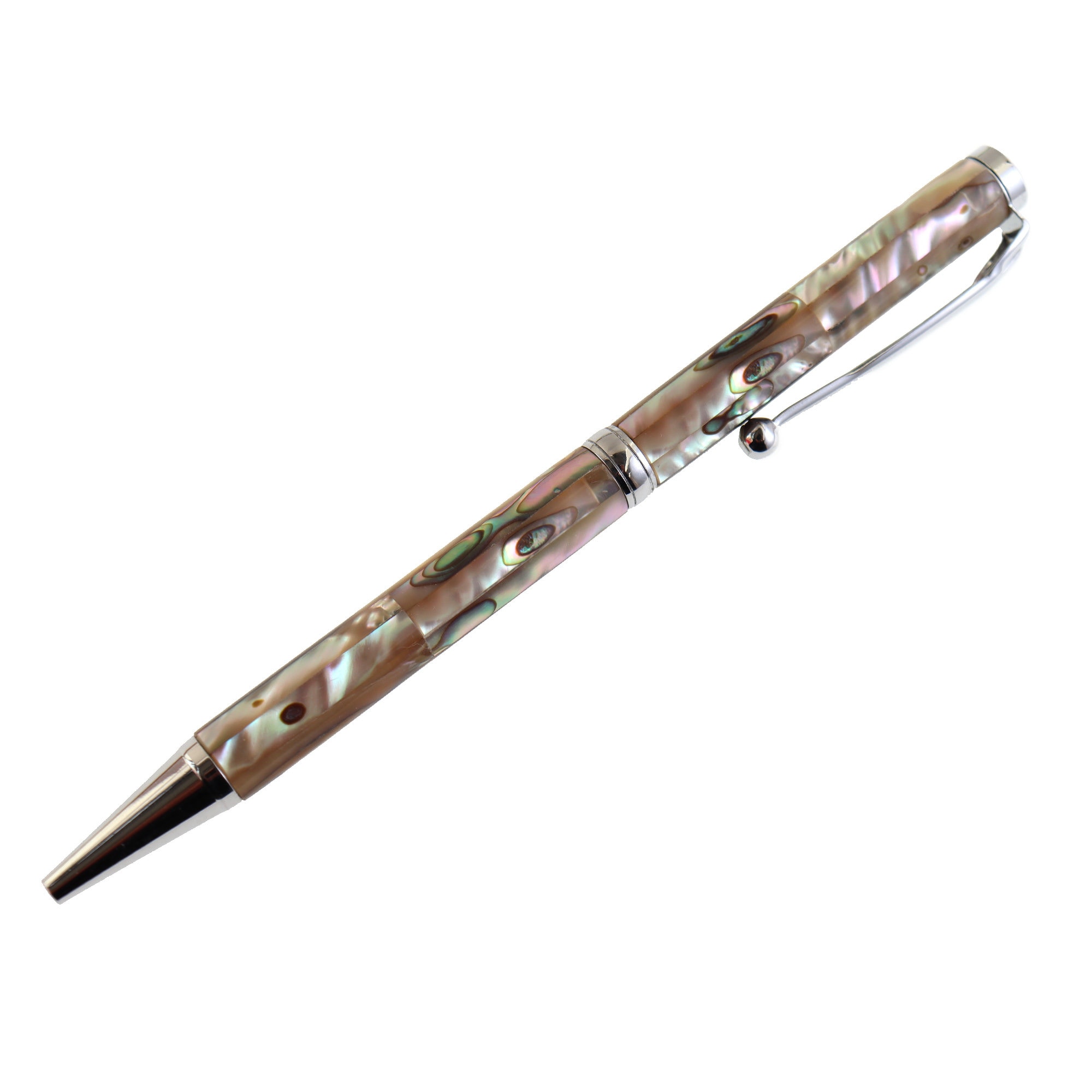 Mother of Pearl Shell Ballpoint Pen, Seashell Rollerball Pen, Natural ...