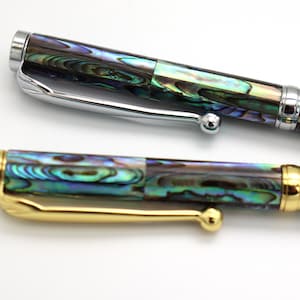 New Style Natural Handmade Abalone Sea Shell Rollerball Pen, Mother of ...
