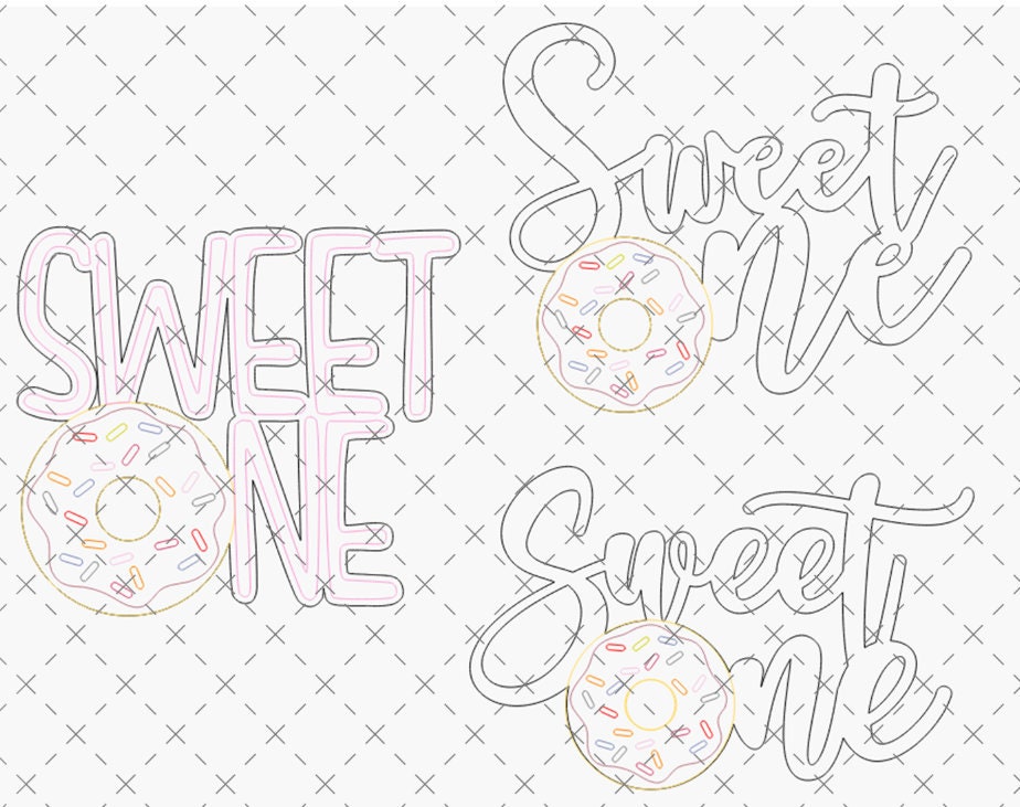 Sweet One SVG Bundle - Etsy