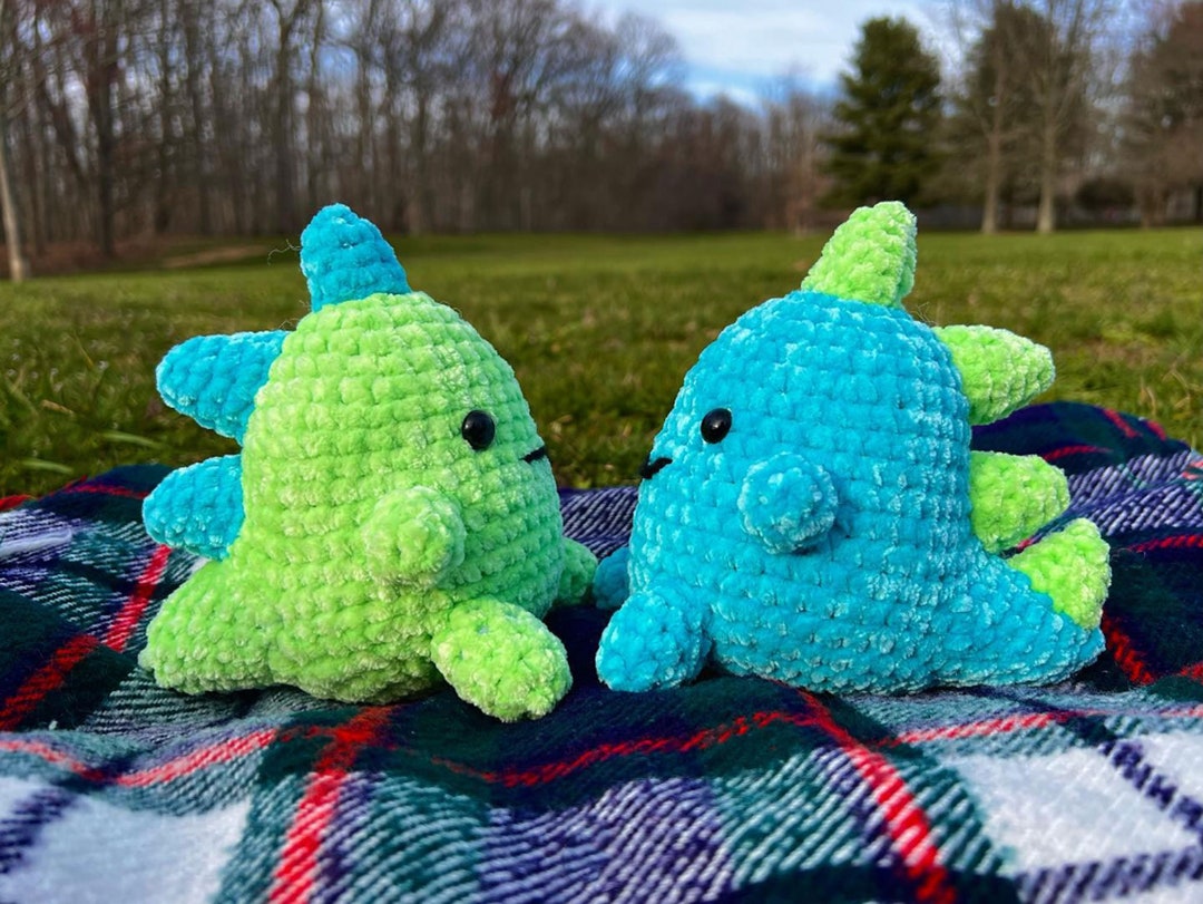 Chonky Dinosaur Crochet Pattern PDF Chonky Dinosaur - Etsy
