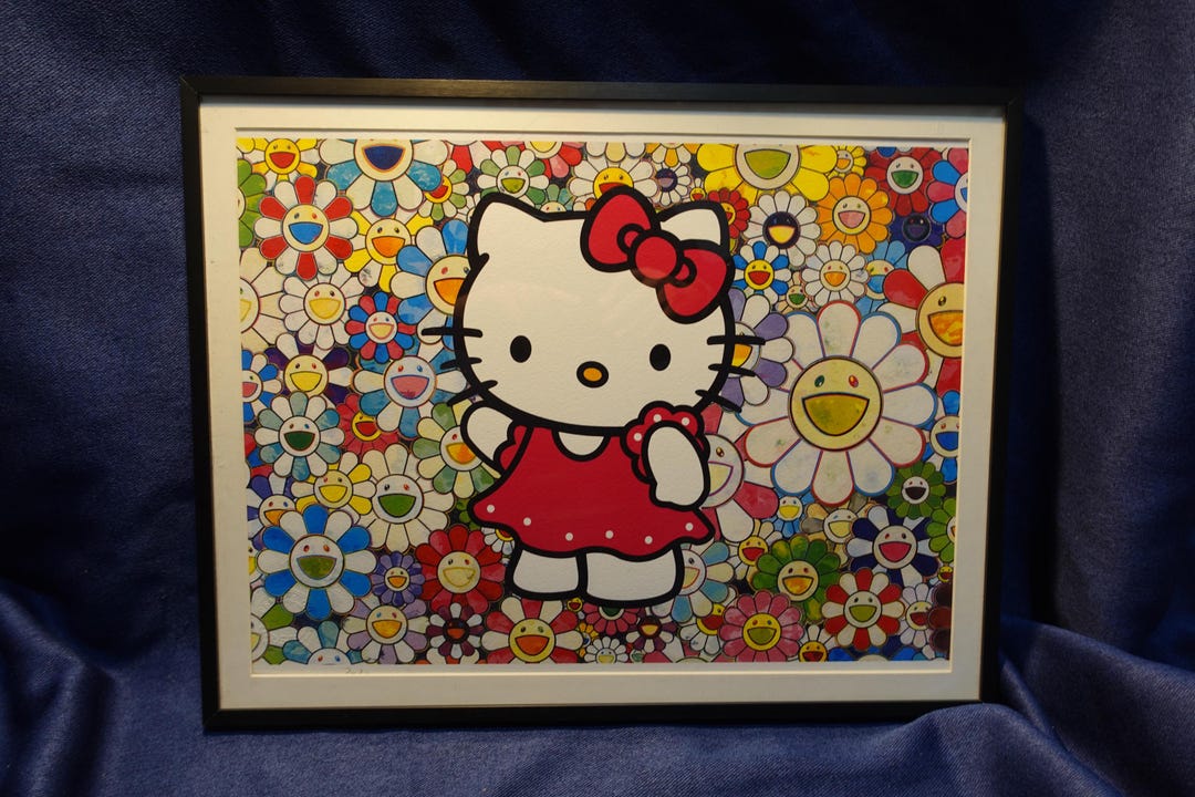 Hello Kitty Takashi Murakami DEATH NYC Original Signed and Numbereda/p ...