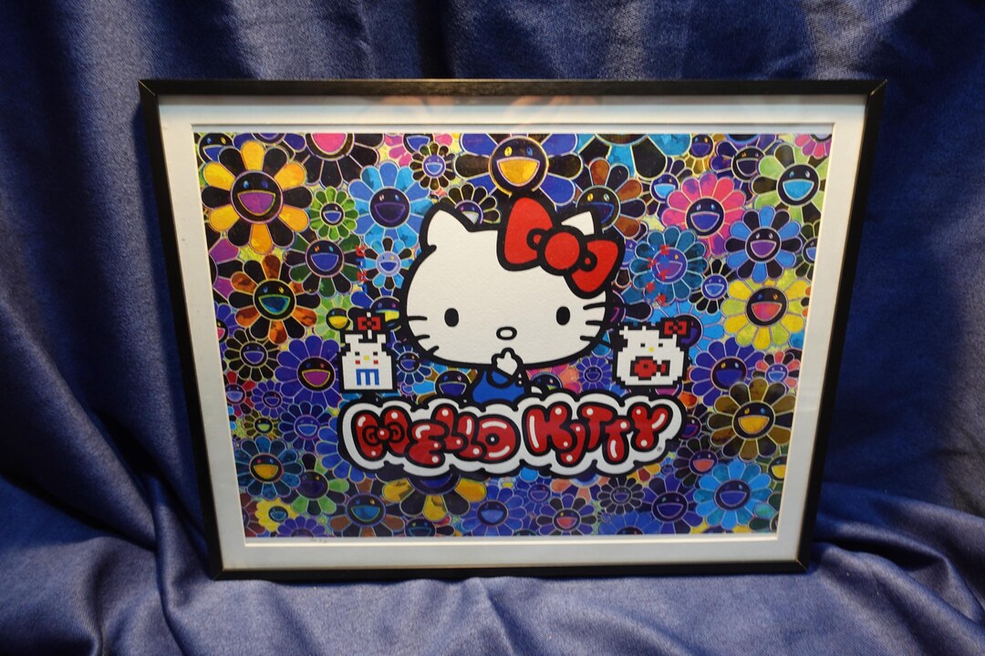 Hello Kitty Takashi Murakami DEATH NYC Original Signed and Numbereda/p ...