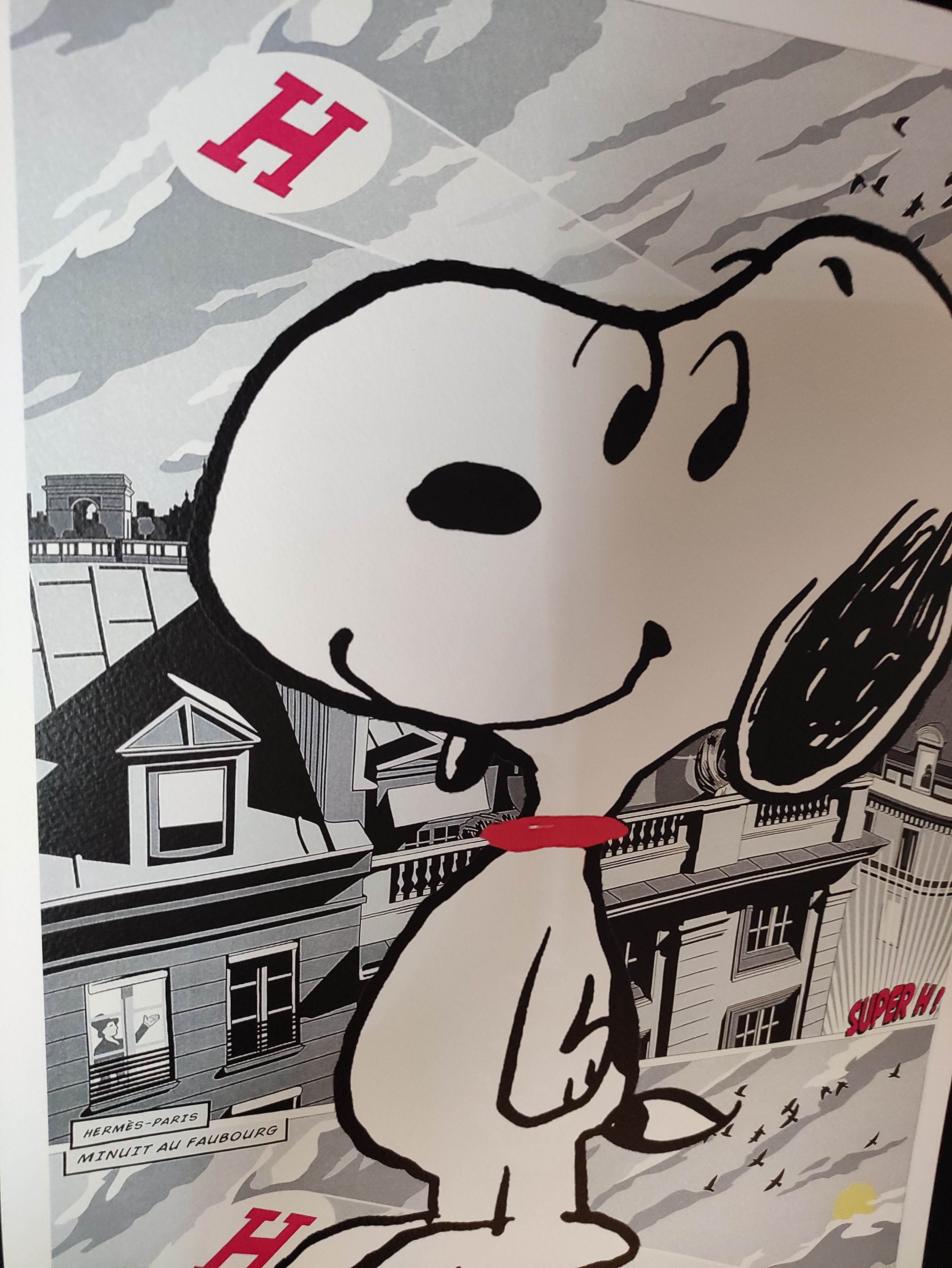 Snoopy Death NYC AP/100 World Art Printing Limited - Etsy