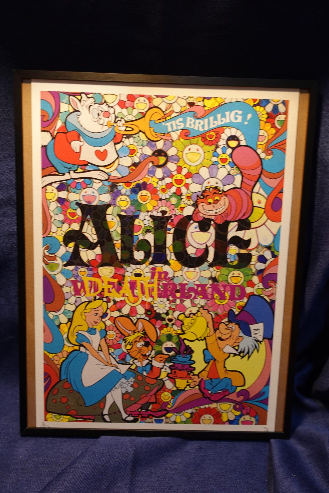 Alice in Wonderland Takashi Murakami DEATH NYC Original Signed and ...