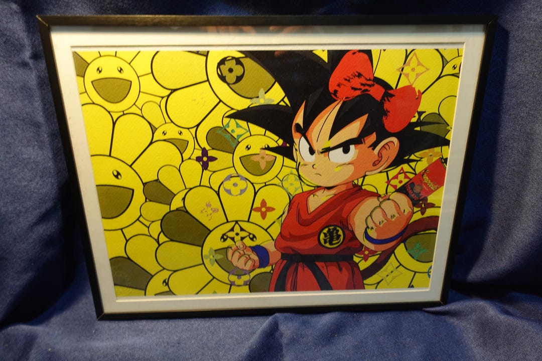 Dragon Ball Goku Takashi Murakami DEATH NYC Original Signed and ...