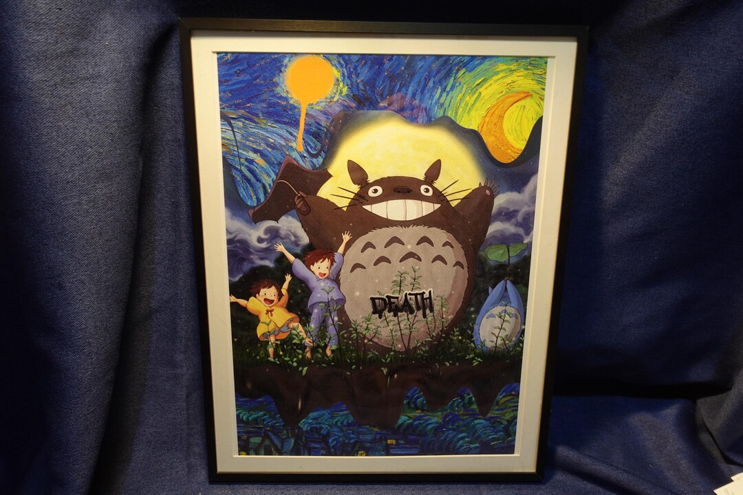 My Neighbor Totoro X Van Gogh the Starry Night Death NYC #AP/100 World ...