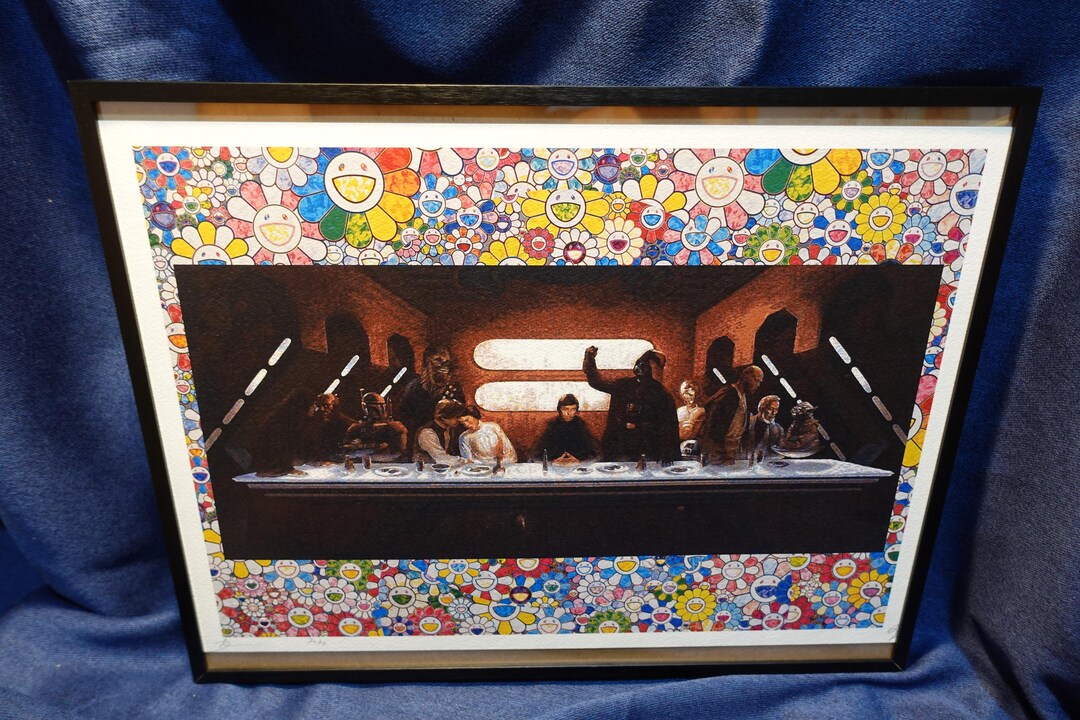 Darth Vader Last Supper Takashi Murakami DEATH NYC Original Signed and ...