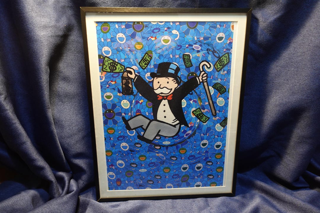 Alec Monopoly X Takashi Murakami DEATH NYC Original Signed and Numbered ...