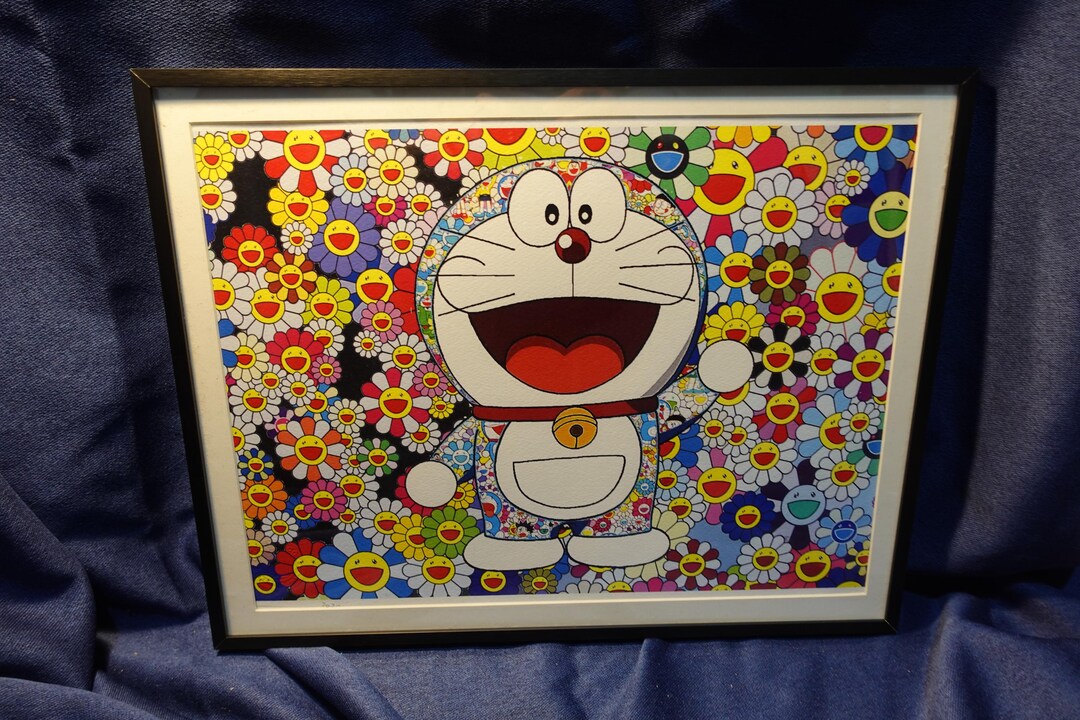 Doraemon Takashi Murakami DEATH NYC Original Signed and Numbered(a/p or ...