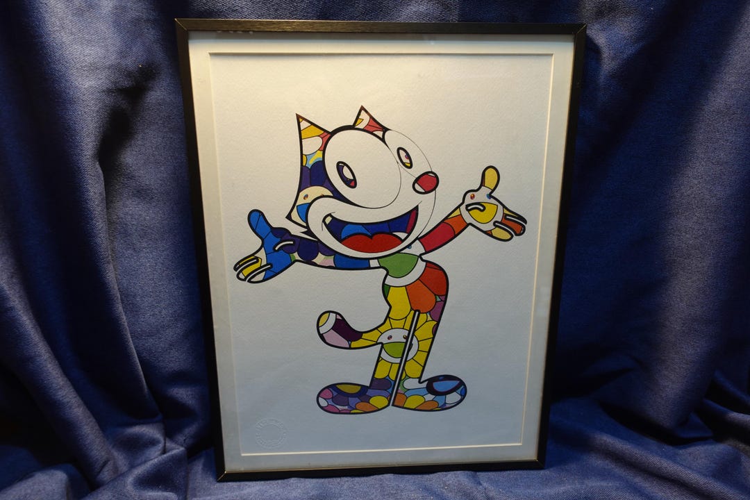 Felix the Cat X Takashi Murakami DEATH NYC Original Signed and Numbered ...