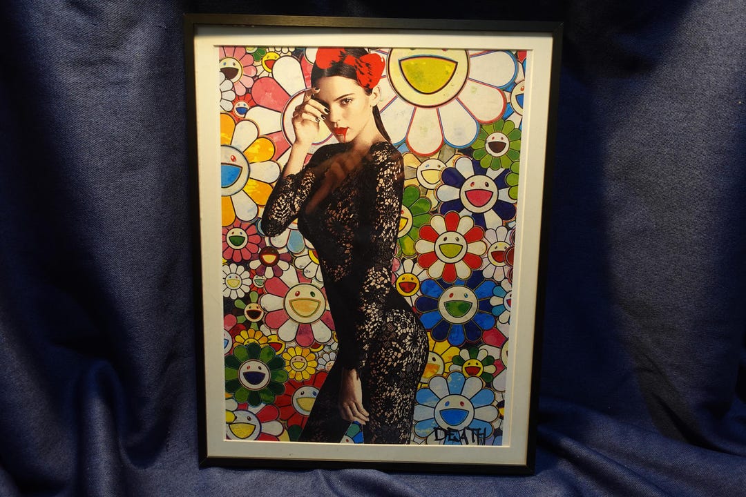 Kendall Jenner X Takashi Murakami DEATH NYC Original Signed and ...