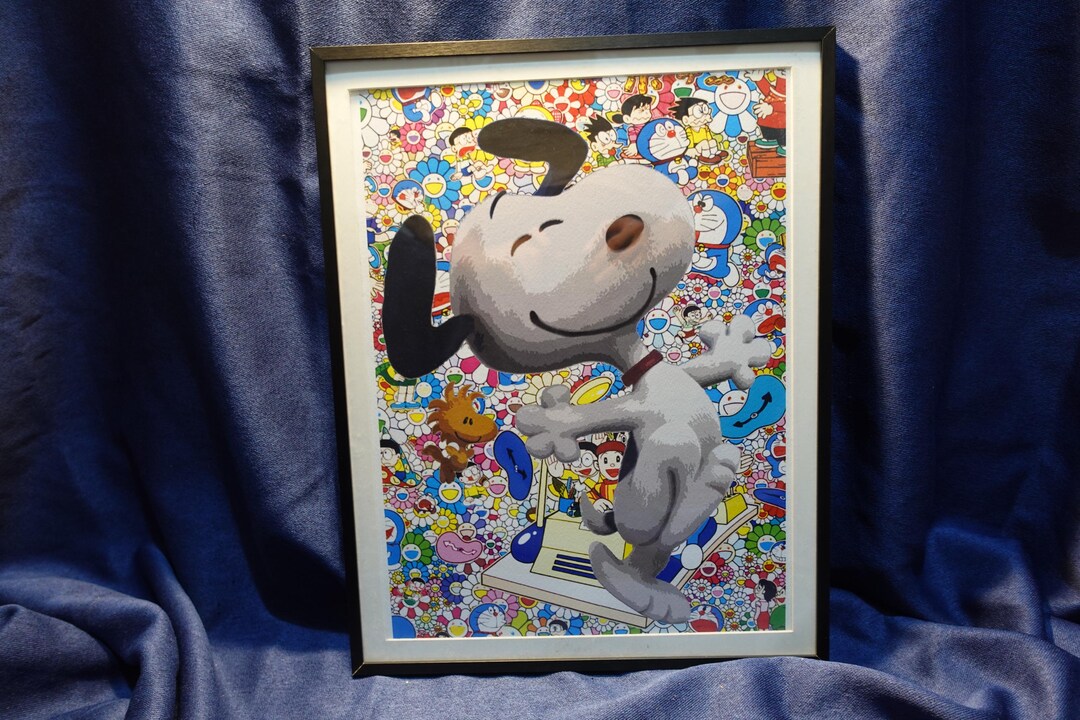 Snoopy Doreamon Takashi Murakami DEATH NYC Original Signed and Numbered ...