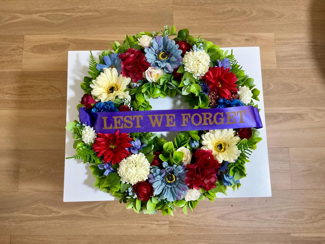 ANZAC DAY Memorial Service Wreath - Etsy