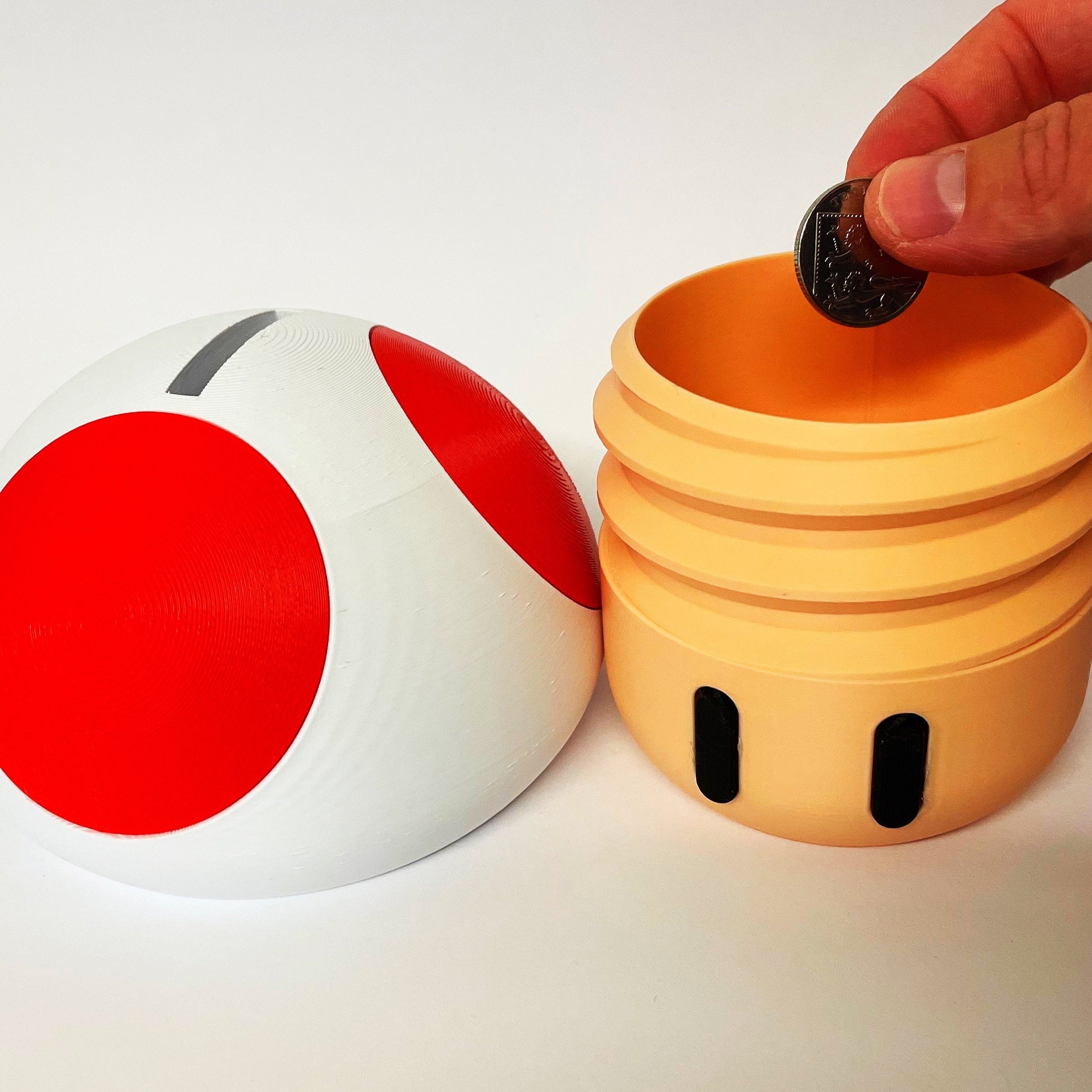 Super Mario, Toad Mushroom, Money Box, Piggy Bank, Super Mario Decor ...