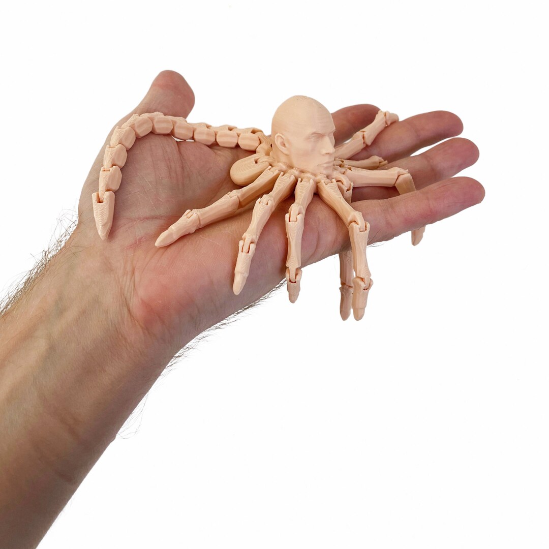 Dwayne Johnson, Alien, Facehugger, Fidget Toy, the Rock, 3D Printed ...