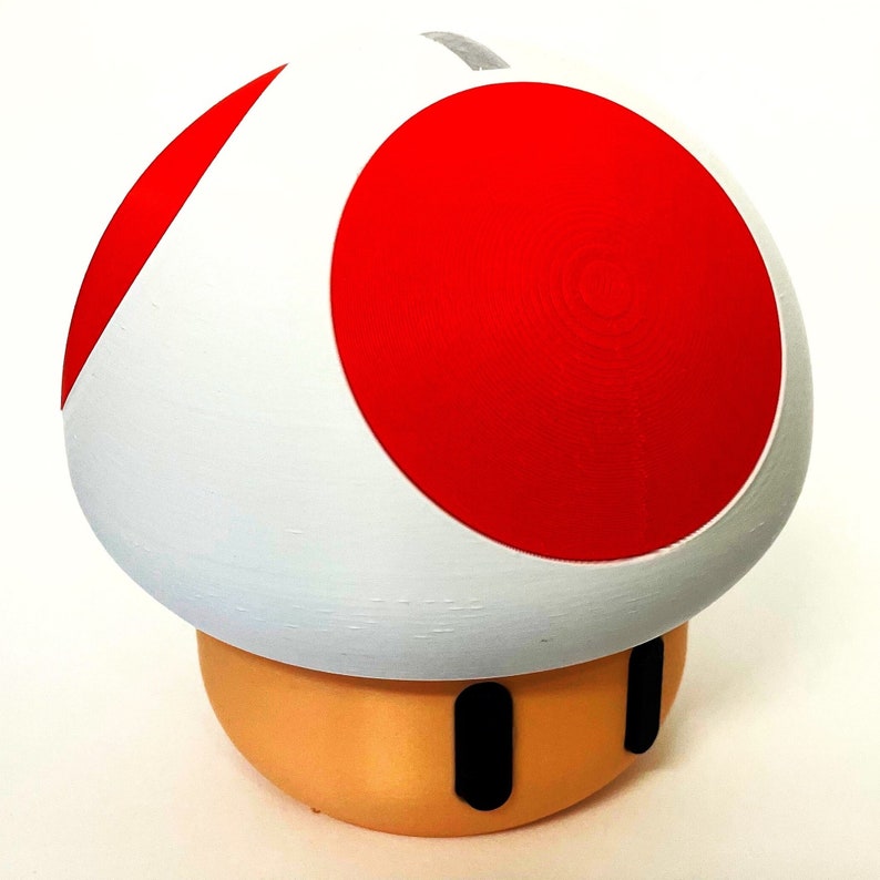 Super Mario, Toad Mushroom, Money Box, Piggy Bank, Super Mario Decor ...