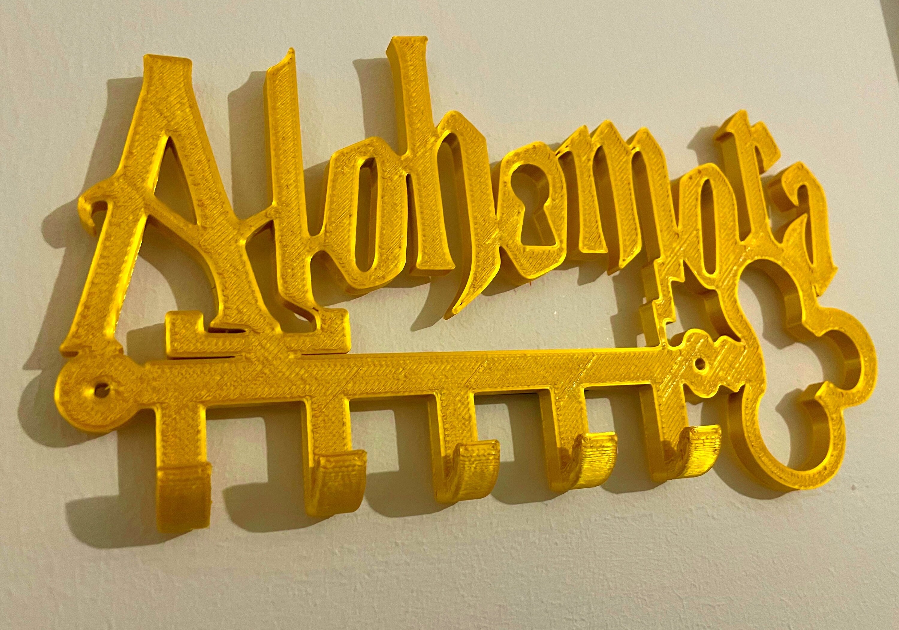 Alohomora Harry Potter Key Rack Holder Harry Potter Decor - Etsy UK