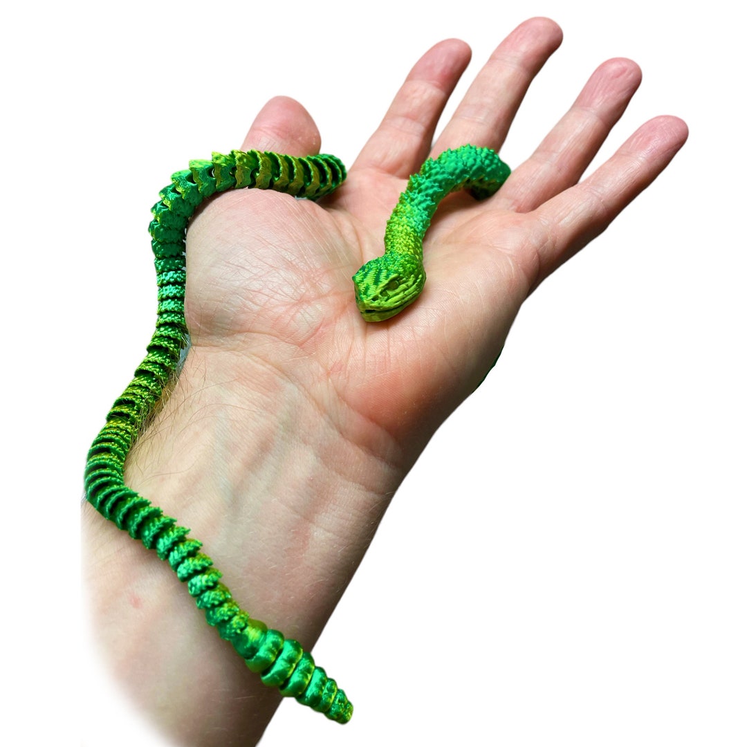 Jungle Green, Snake Fidget Toy, ADHD Fidget Toy, Stress Management ...