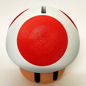 Super Mario, Toad Mushroom, Money Box, Piggy Bank, Super Mario Decor ...
