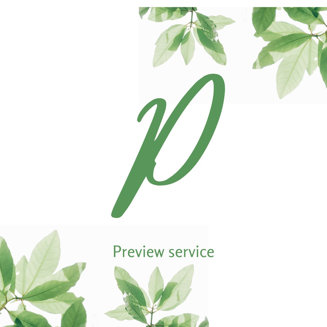 Preview Service - Etsy