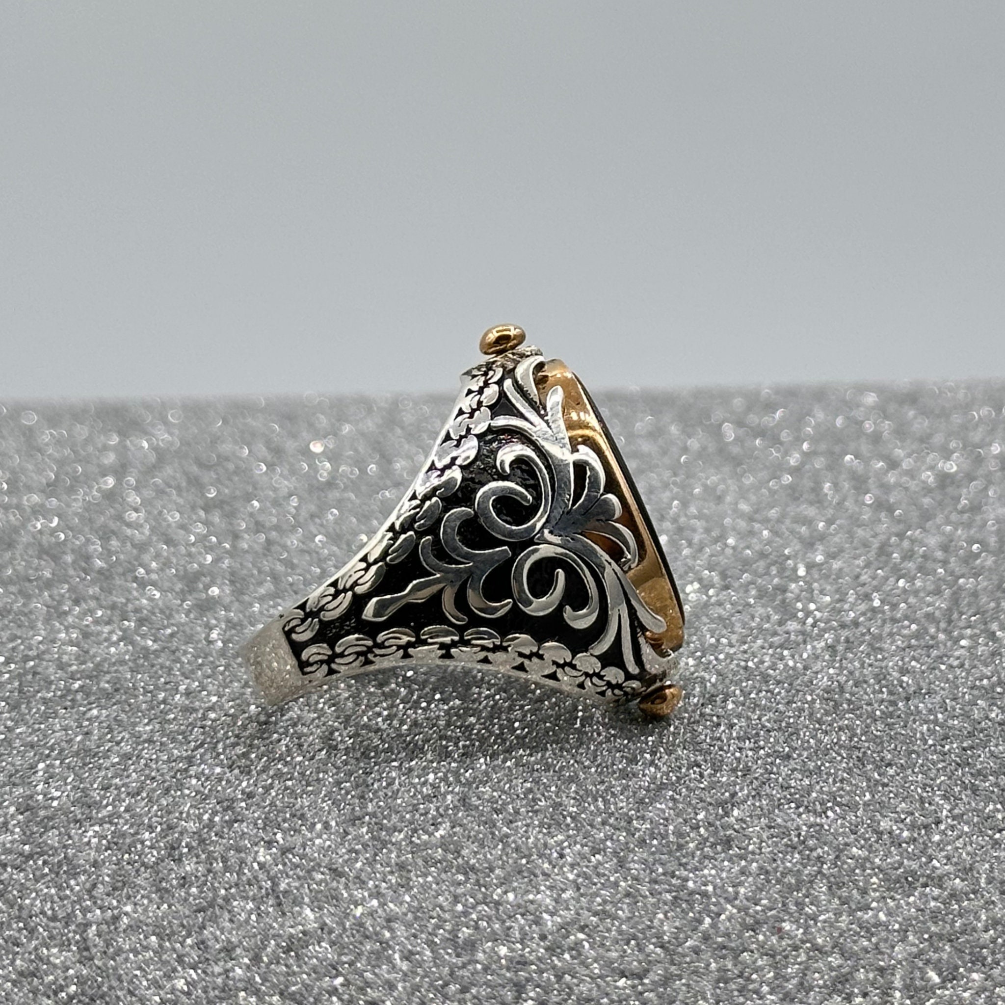 Prophet Solomon Ring,seal of Solomon, Spritual Ring, Abundance Ring ...